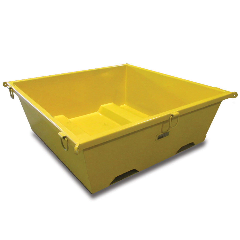Steel Washout Pan, (72" x 72" x 24" - 2.0 CY)