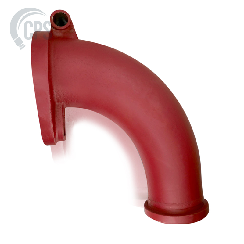 DN180 (7") Cast Steel to DN150 (6"), Reducing Elbow